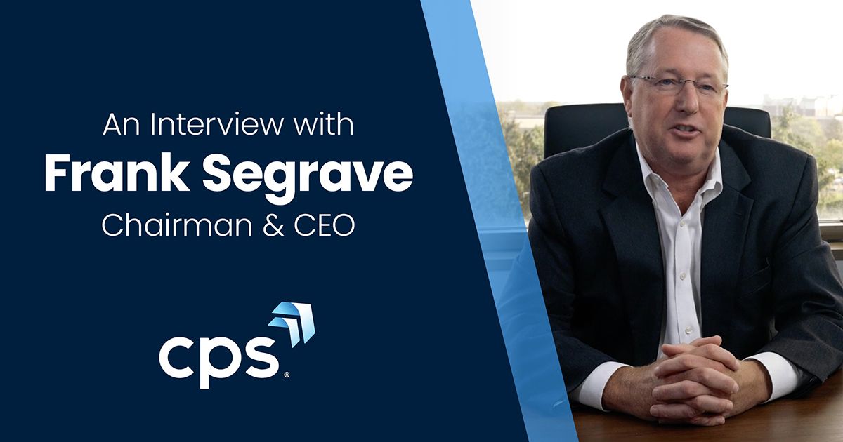 Introducing CPS: A Discussion with Frank Segrave