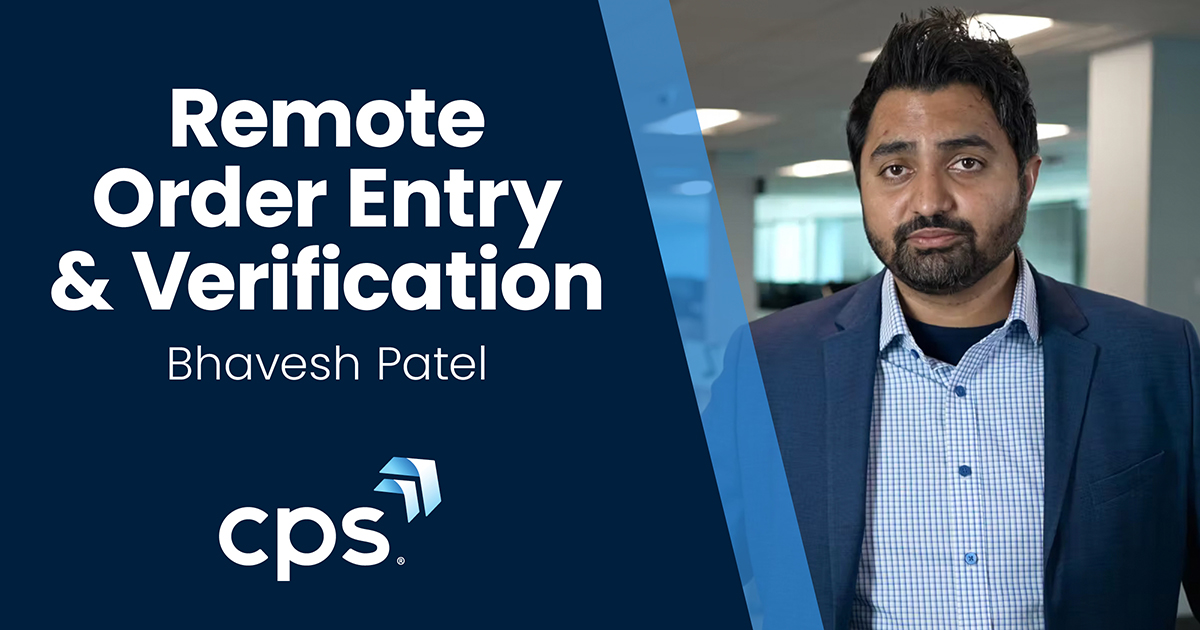 Remote Order Entry and Verification